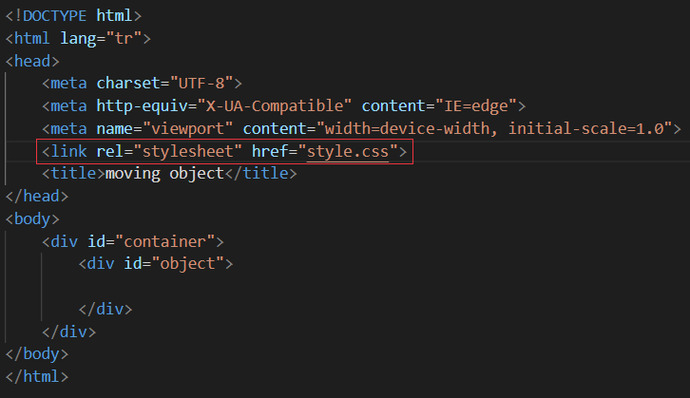 Html Css Ve Java Script Ile Hareket Ettirilebilen Nesne Yapımı 1474