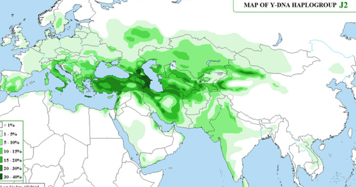 Bugünkü Anadoluluların Y-DNA Verilerine Göre Kökenleri - KizlarSoruyor