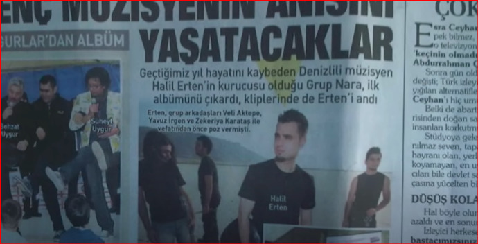 Türk Müzik Grubu 'Grup Nara' Solisti Halil Erten'in Hikayesini Dinlemek ...