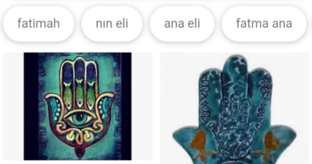 Hz Fatima nin eli nedir? - KizlarSoruyor