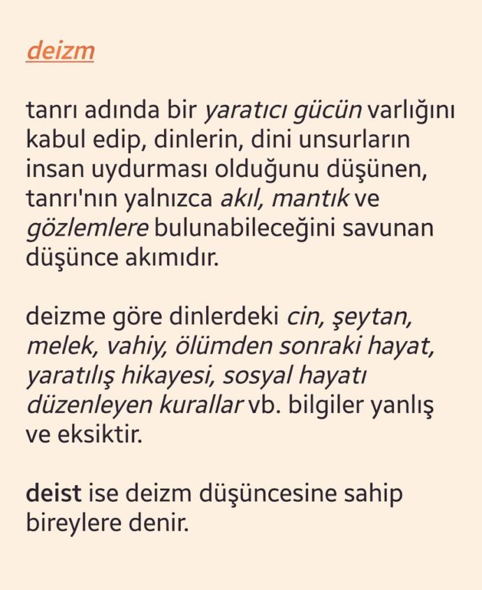 Deism nedir? Deist Kimdir? Ve neden bir yaratıcı kabul edilir de ondan ...