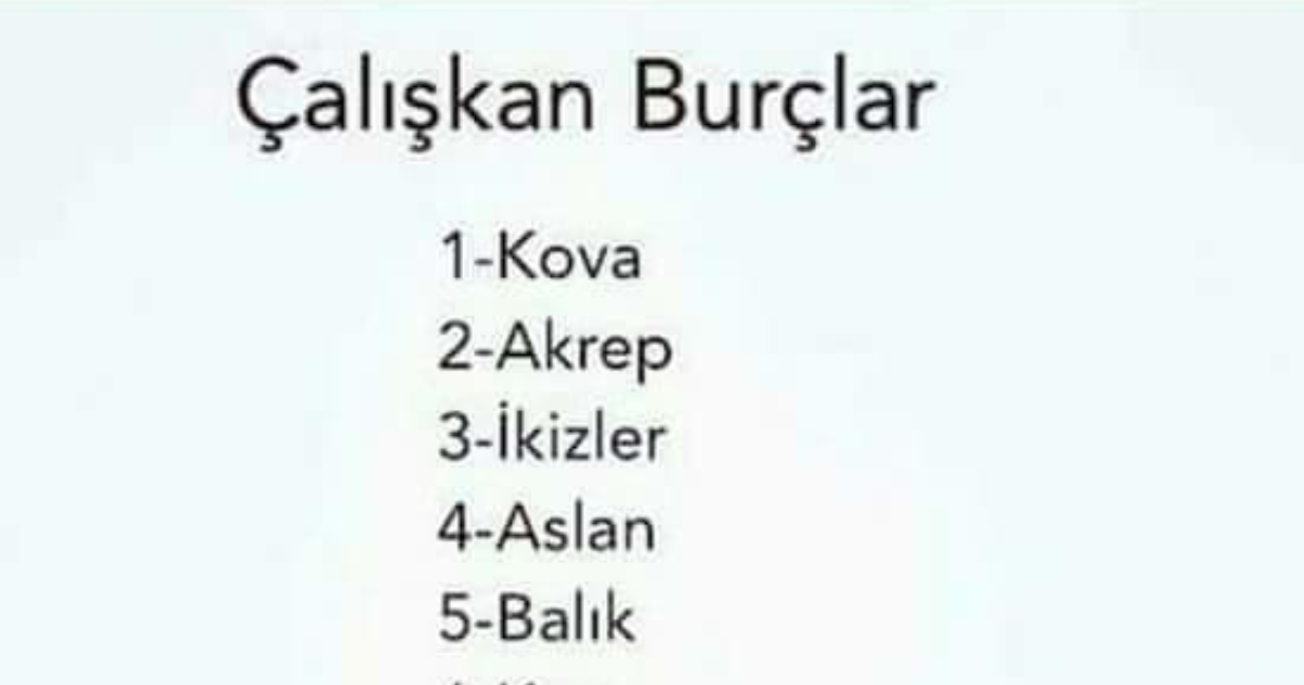 Burcuna göre tembel misin yoksa çalışkan mı? - KizlarSoruyor