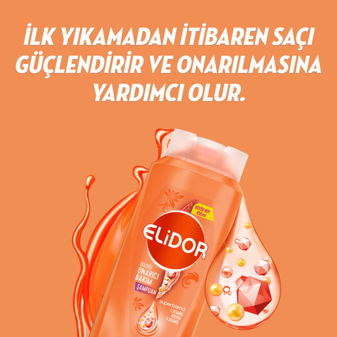 Elidor Turuncu Şampuan Hangi Saç Tipine Uygun, Özellikleri Neler ...