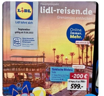 Almanya'nın ucuzluk marketi Lidl Türkiye tatili satıyor, bu konuda ...