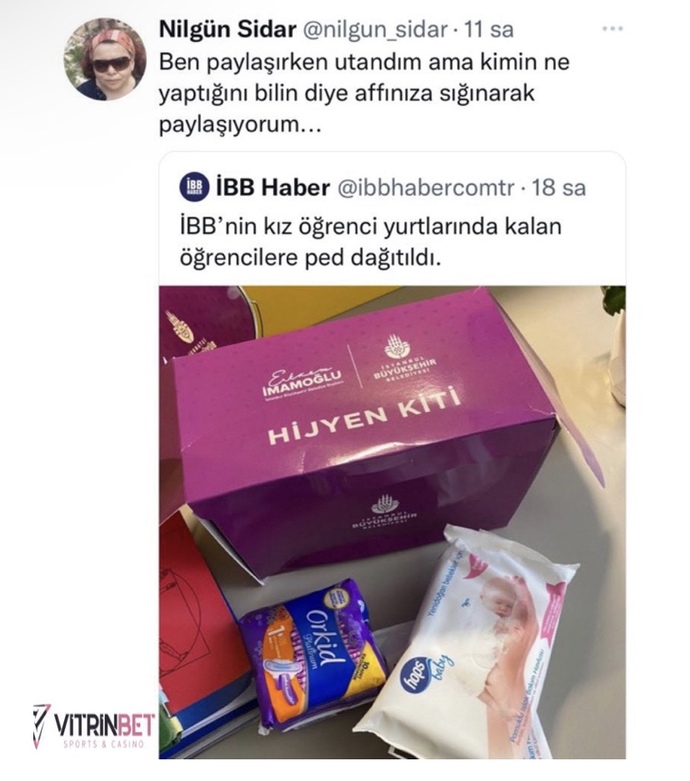 Kız yurdunda öğrencilere ped dağıtılması olay oldu. Sizce kız ...