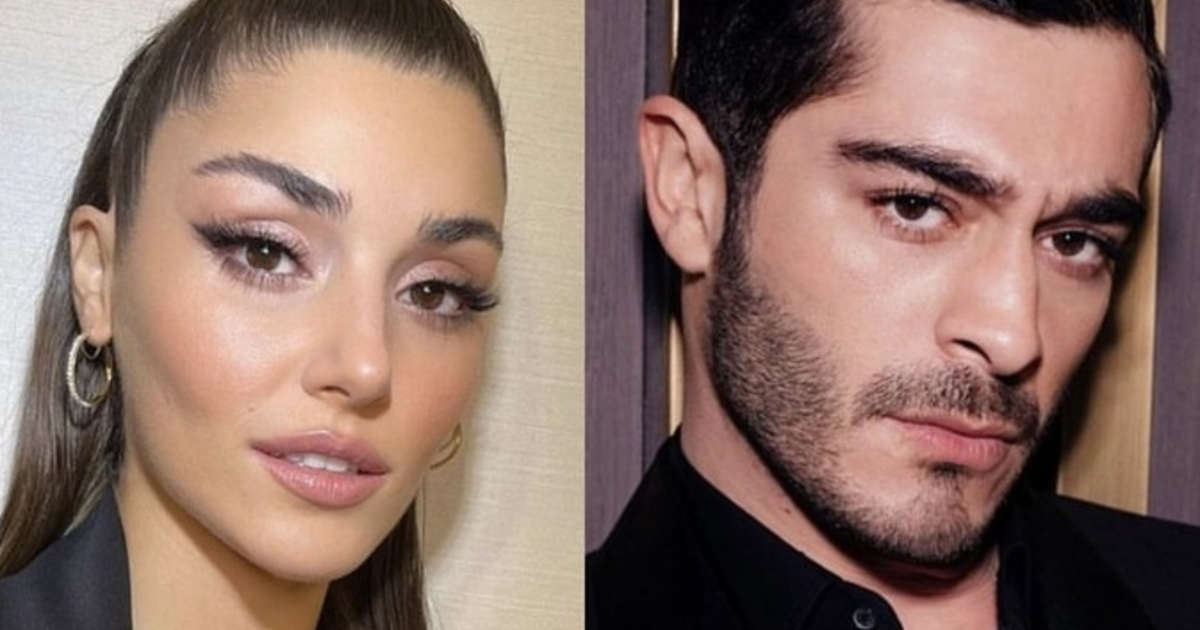 Hande Erçel ve Burak Deniz yıllar sonra tekrar partner oldular ...