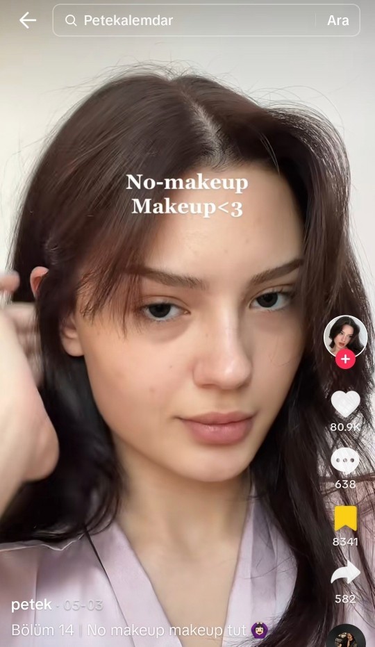 Petek alemdar çok mu güzel Türkiyenin en güzel kızı olacak kadar ...