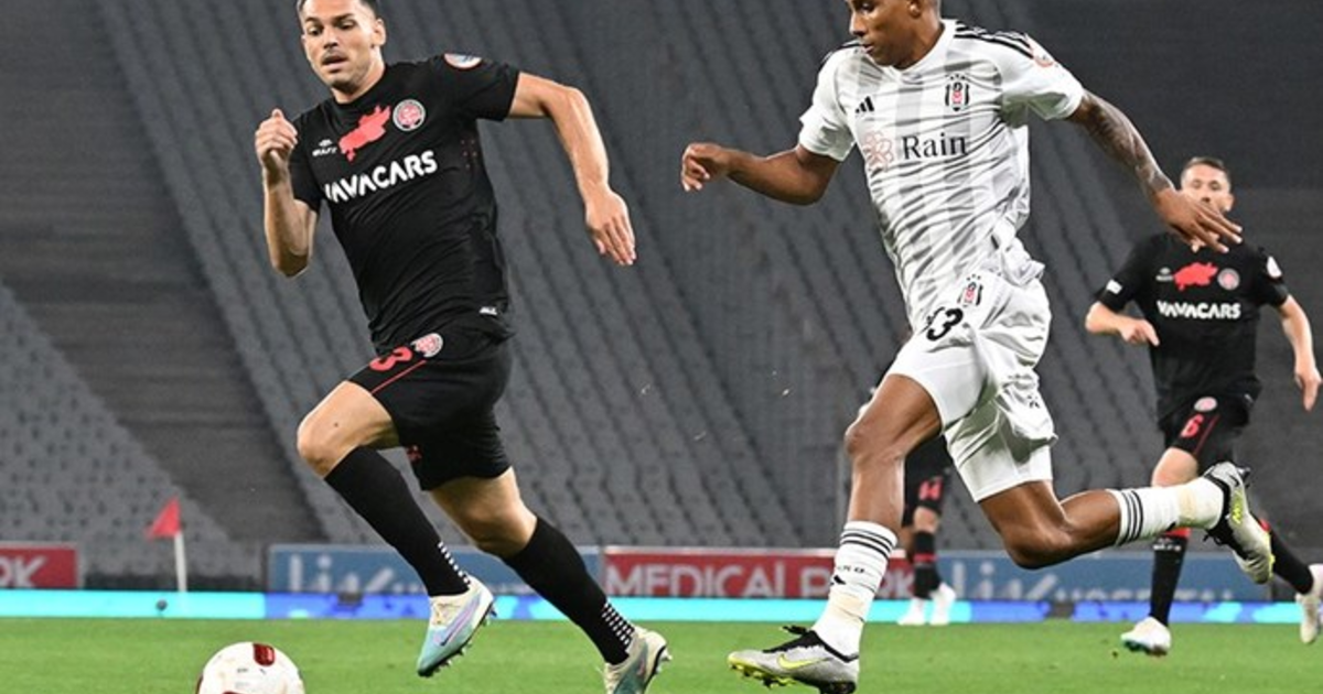 Kartal lige galibiyetle başladı! Karagümrük 0 - Beşiktaş 1... Maçı ...