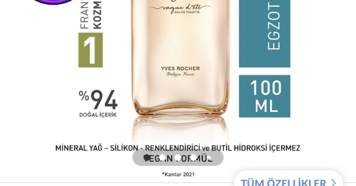 Yves Rocher Monoi parfümünü tavsiye eder misiniz? - KizlarSoruyor