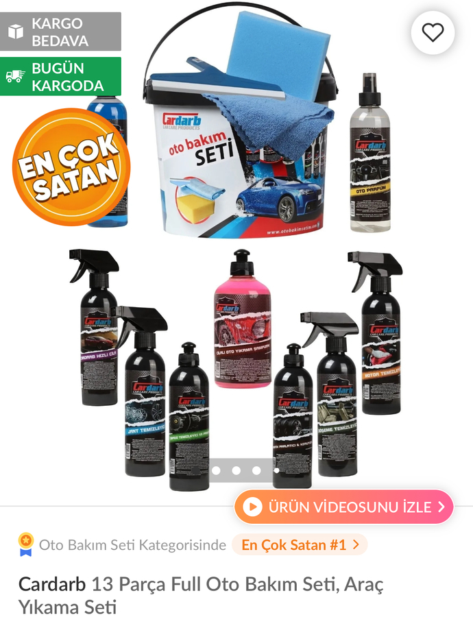 Araba için en iyi temizlik ve bakım seti nedir? - KizlarSoruyor