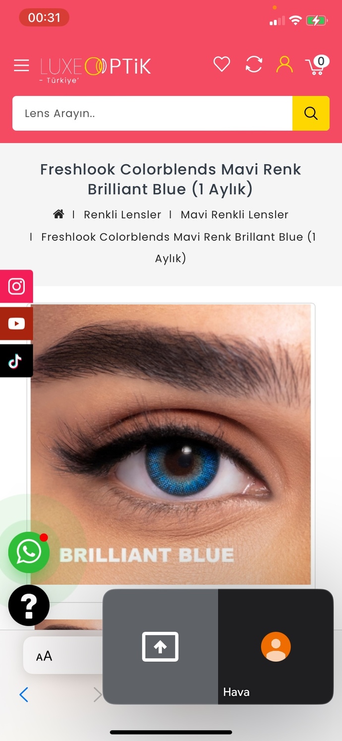 Mavi lenste hangi renk tonu kullanılmalı sizce? - KizlarSoruyor
