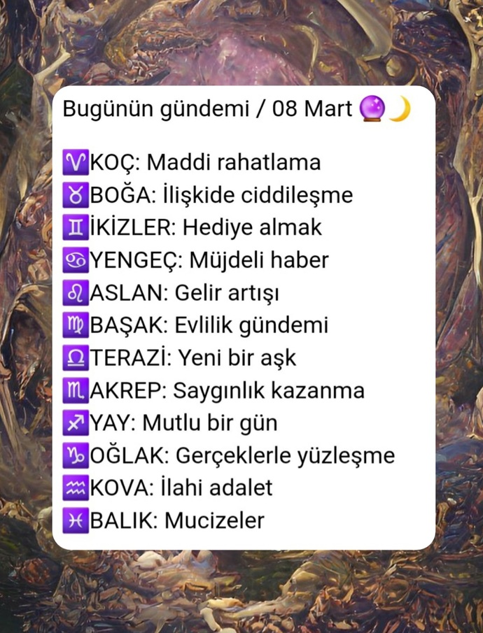 Bugün gündeminizde ne var? - KizlarSoruyor