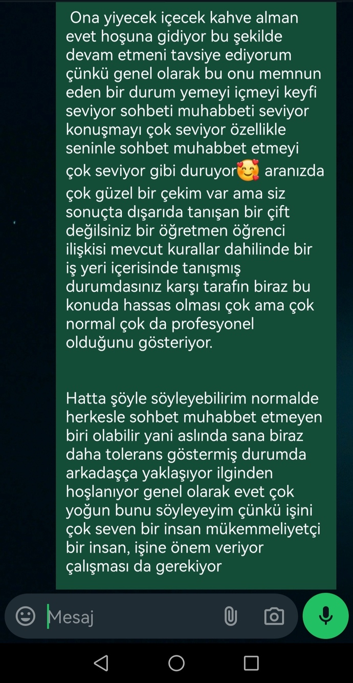 İlişki koçunum yaptigi analiz nasil degerlendirirsiniz dogru ...