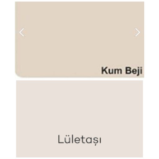 Kum beji rengi ya da Lületaşı duvar rengi kullanan var mı? Çok mu sarı ...