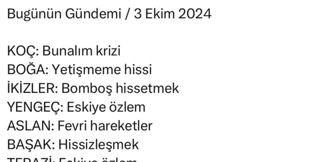 Bugünün burç gündeminiz doğru muu? - KizlarSoruyor