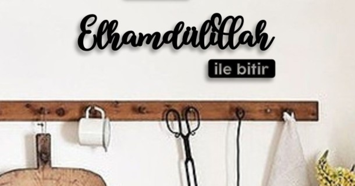 Yemeğe başlarken ilk lokmayı almadan önce besmele söyler misiniz ...