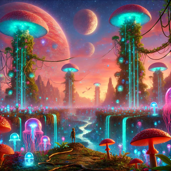 Yapay Zekaya Uzaylilarin Yasadigi Gezegeni Cizermisin Dedim ve Sonuc Sizce Nasil Olmus ...