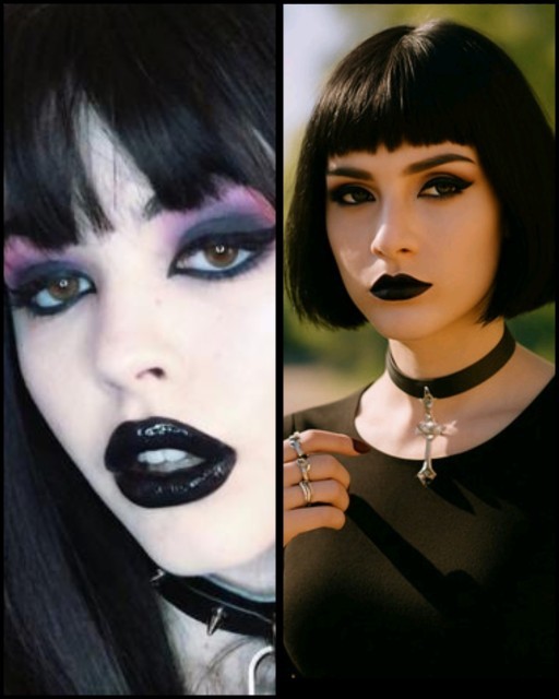 Gotik Makyaj Sever misiniz Kızlar hiç gotik Makyaj yaptınız mı ...