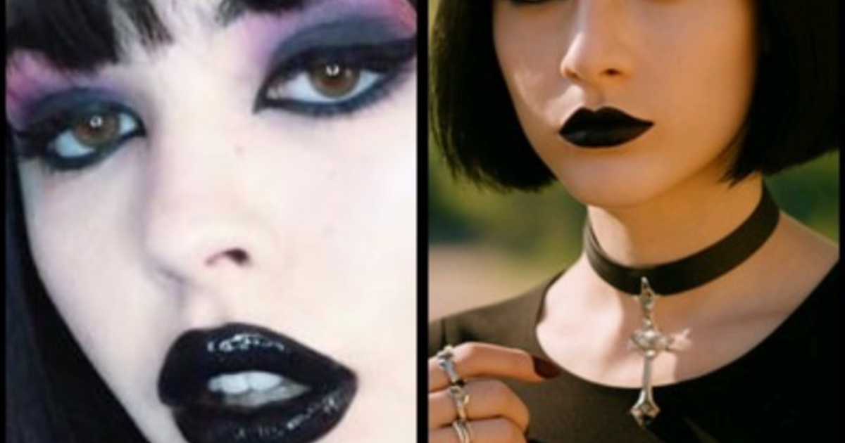Gotik Makyaj Sever misiniz Kızlar hiç gotik Makyaj yaptınız mı ...