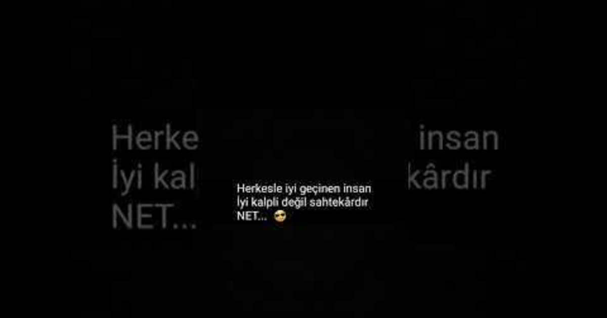 Herkesle iyi geçinen bir insan sana göre iyi bir insan mıdır ...