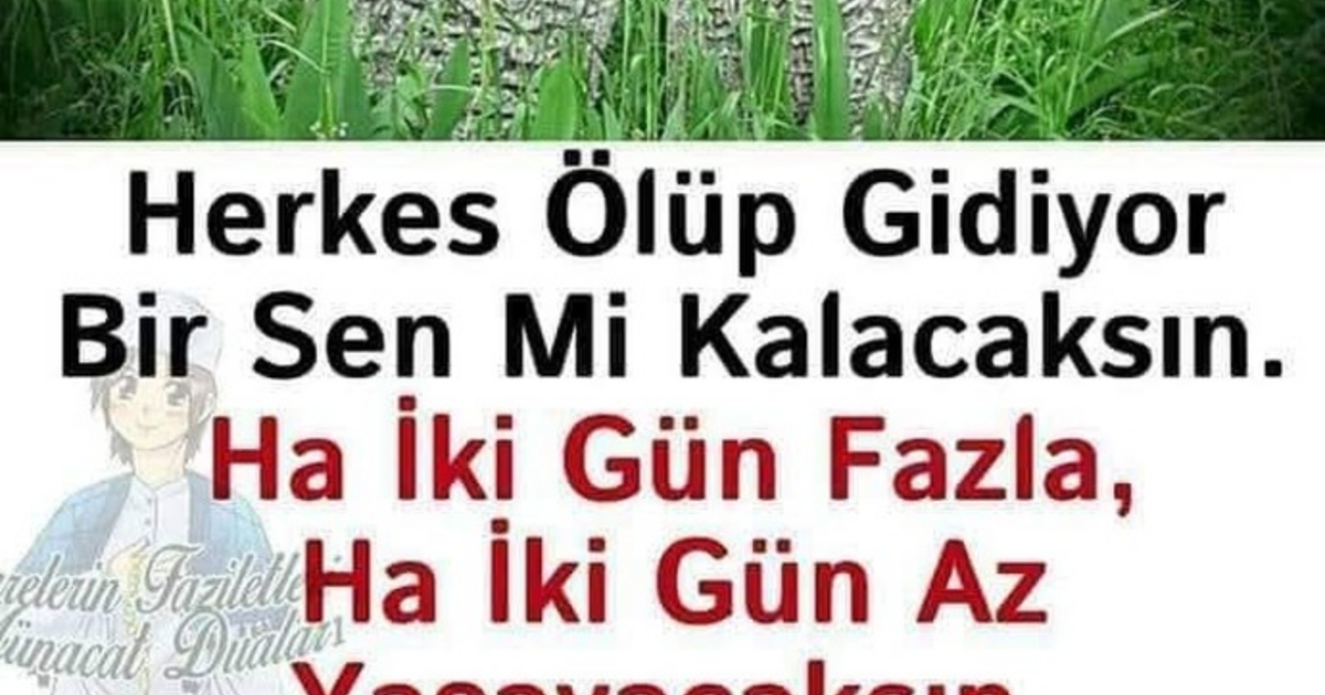 Selamin aleyküm arkadaşlar kime kalmış ki mal mülk dünya geçer gider ...