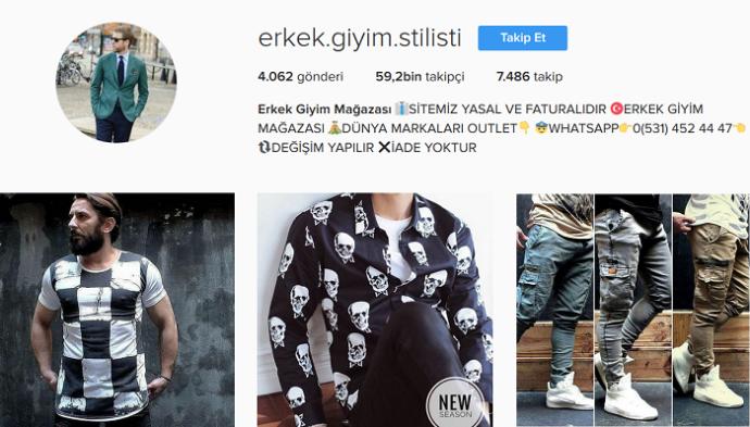 Güvenilir Instagram Erkek Giyim Siteleri, Hesapları, Butikleri ...