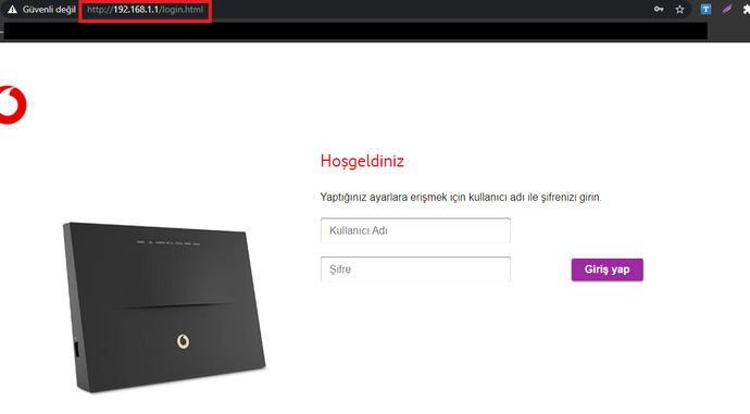 Vodafone Modem Wifi, İnternet Şifresi Değiştirme Nasıl Yapılır ...