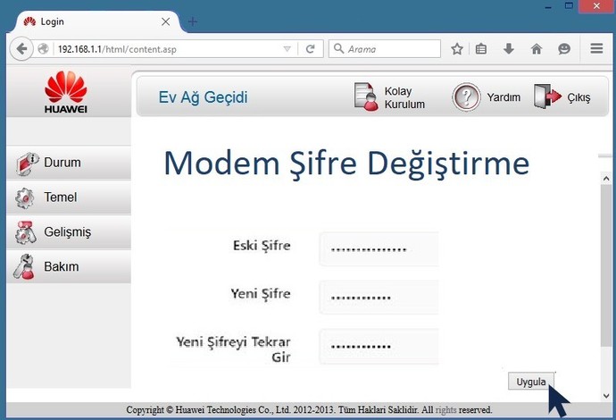 Vodafone Modem Wifi, İnternet Şifresi Değiştirme Nasıl Yapılır ...