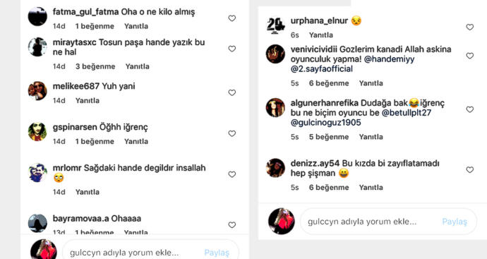 Hande Bazlama rölünde! Erçel, rol aldığı diziden paylaşılan resimde ...